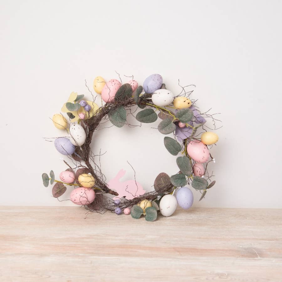 Artificial Easter Wreath Small – Peony Lane